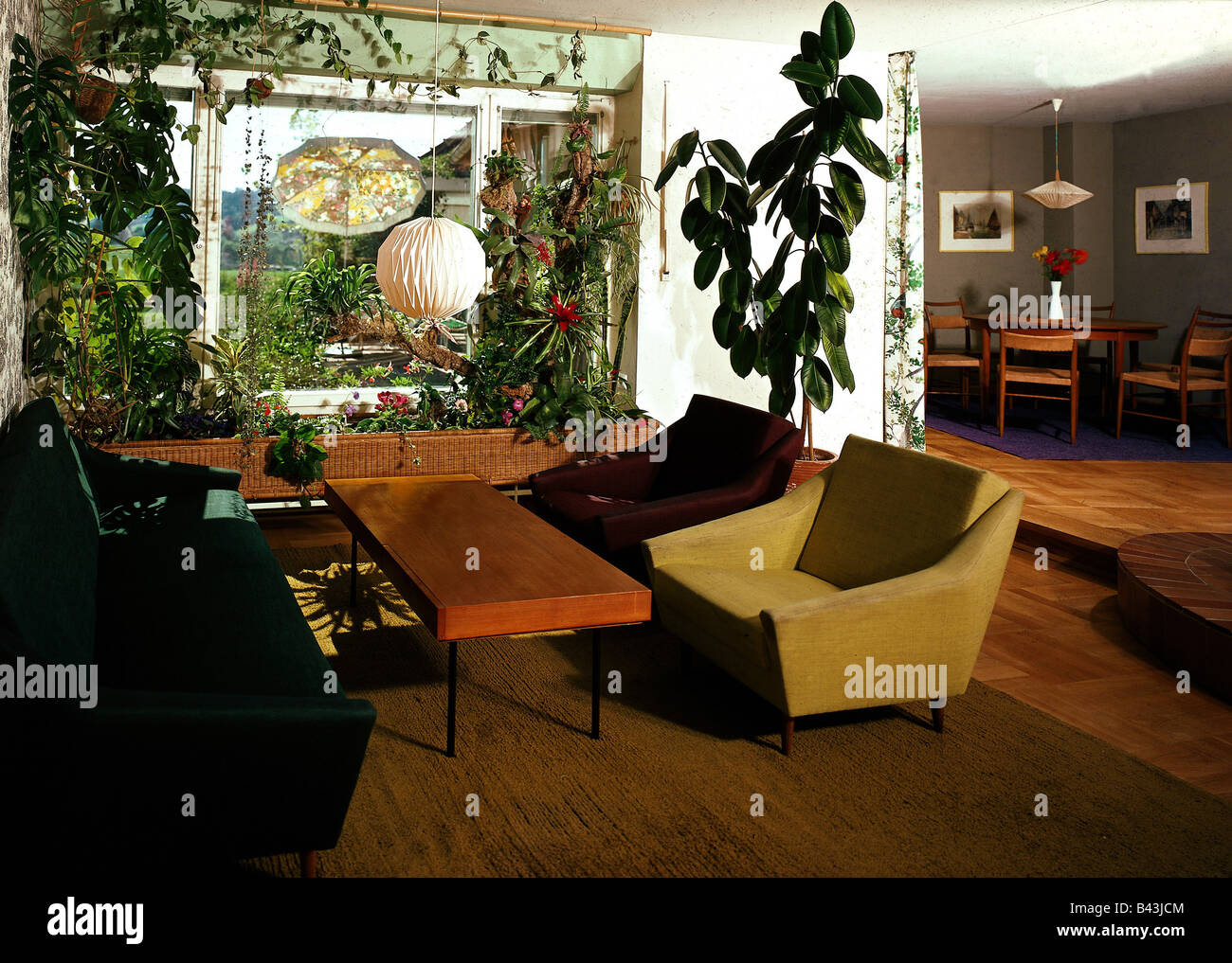 furnishing, living room, 1960s, 60s Stock Photo - Alamy