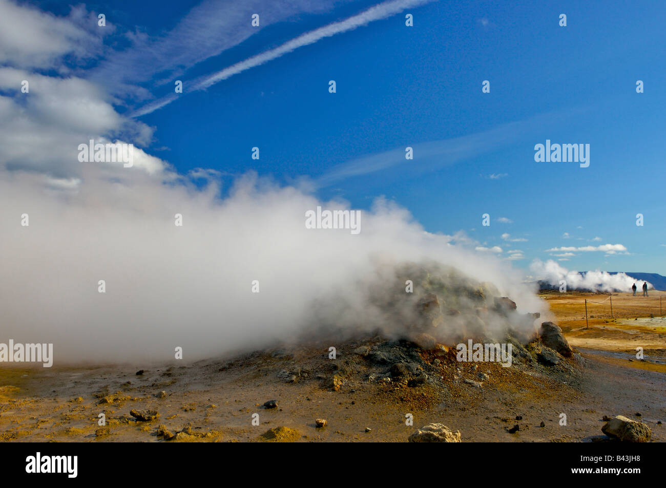 Geothermal activity, Iceland Stock Photo - Alamy