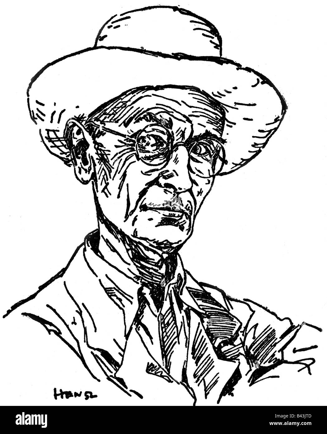 Hermann hesse portrait hi-res stock photography and images - Alamy