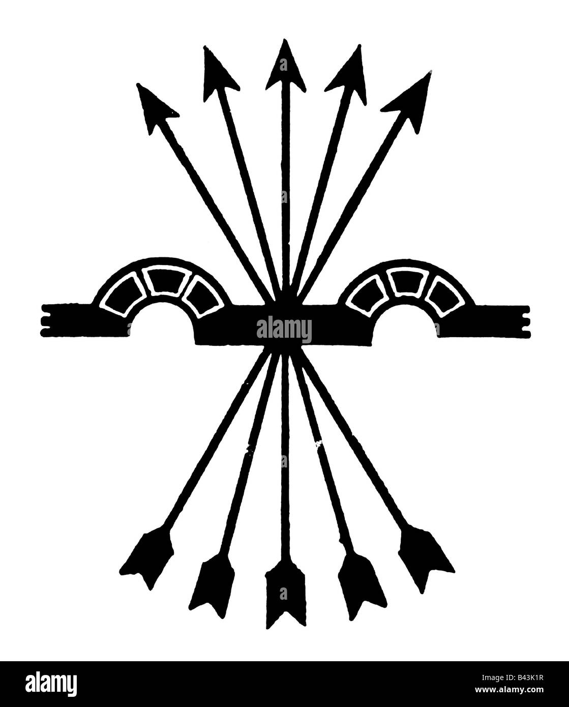 geography / travel, Spain, politics, political parties, emblem of ...