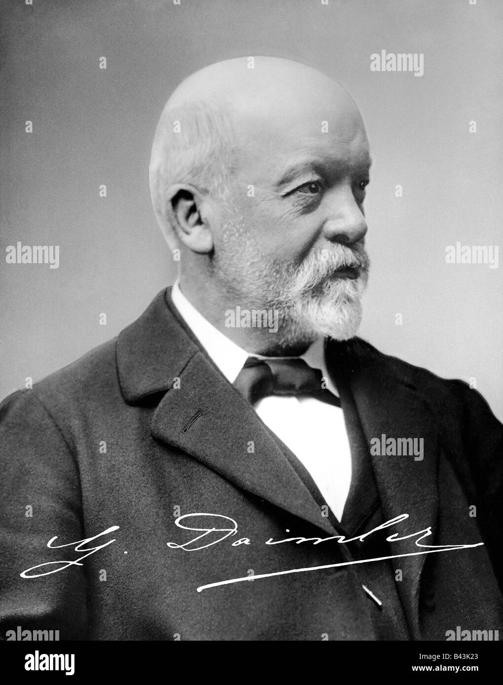 Daimler, Gottlieb Wilhelm, 17.3.1834 - 6.3.1900, German engineer ...