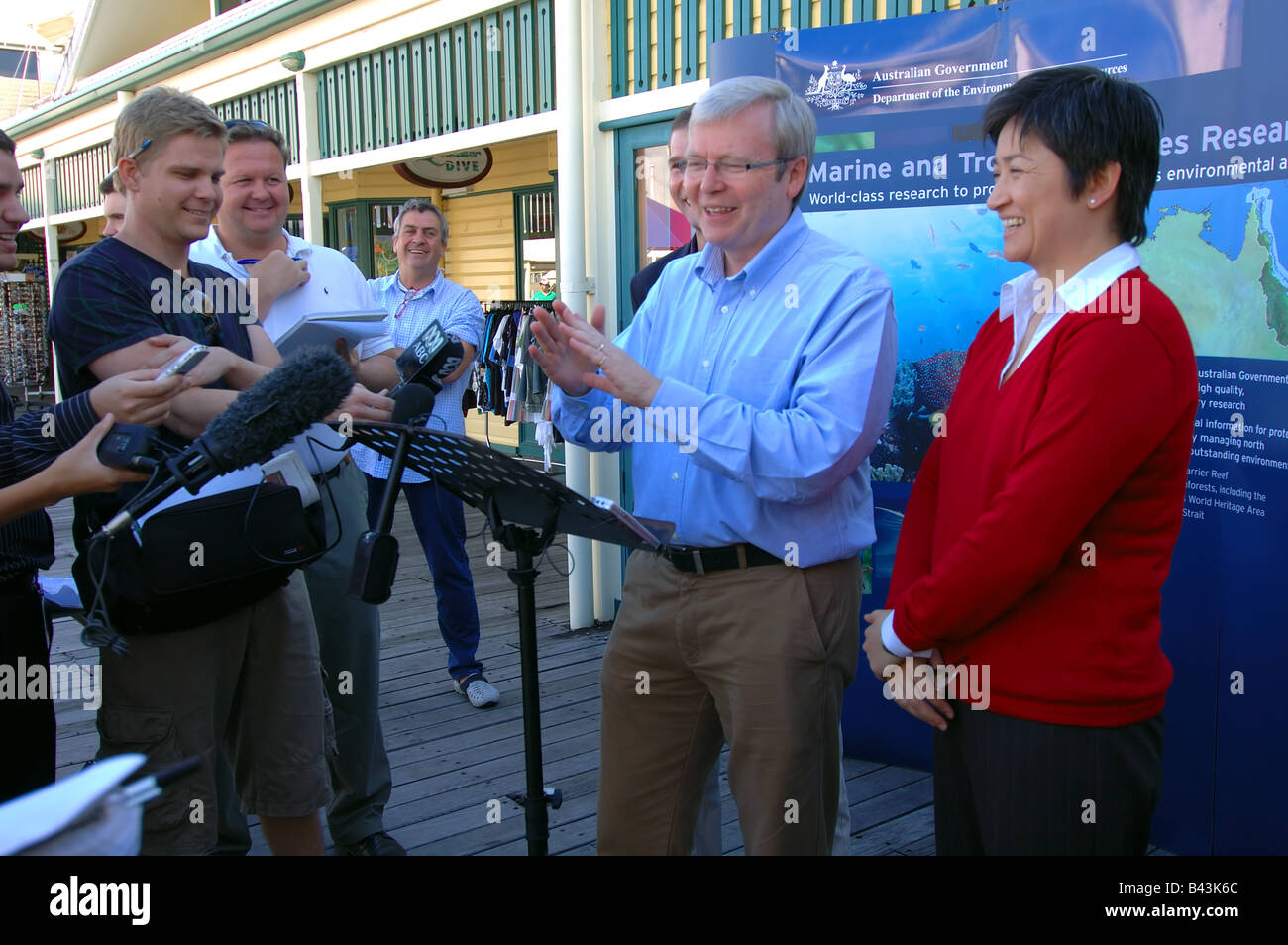 Australian prime minister hi-res stock photography and images - Alamy