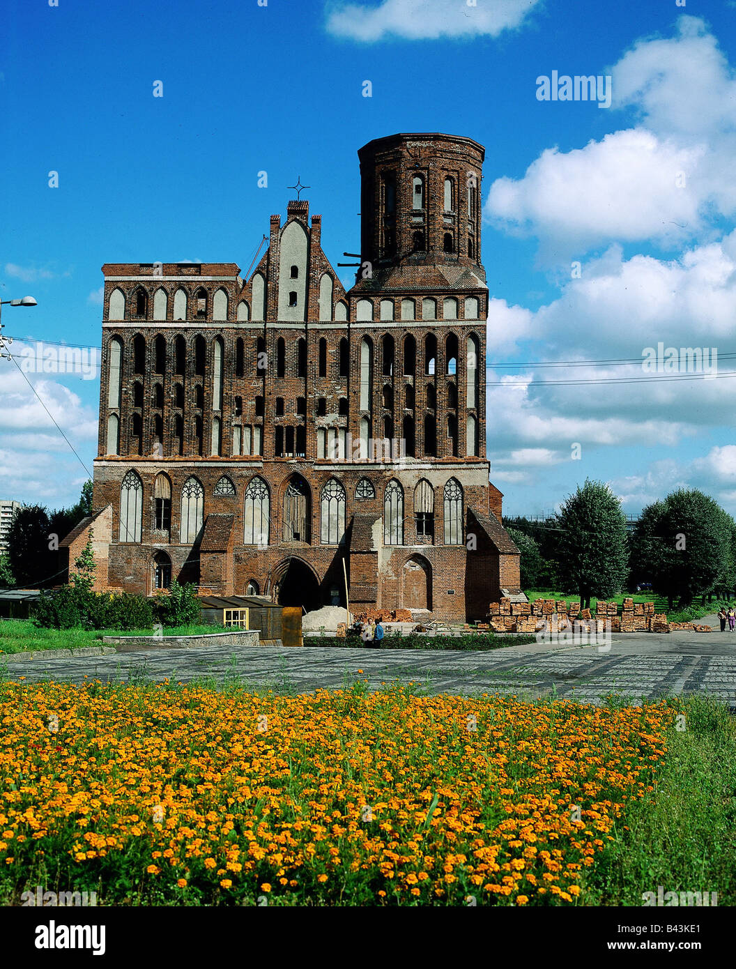 Geography travel russia kaliningrad koenigsberg prussia hi-res stock ...