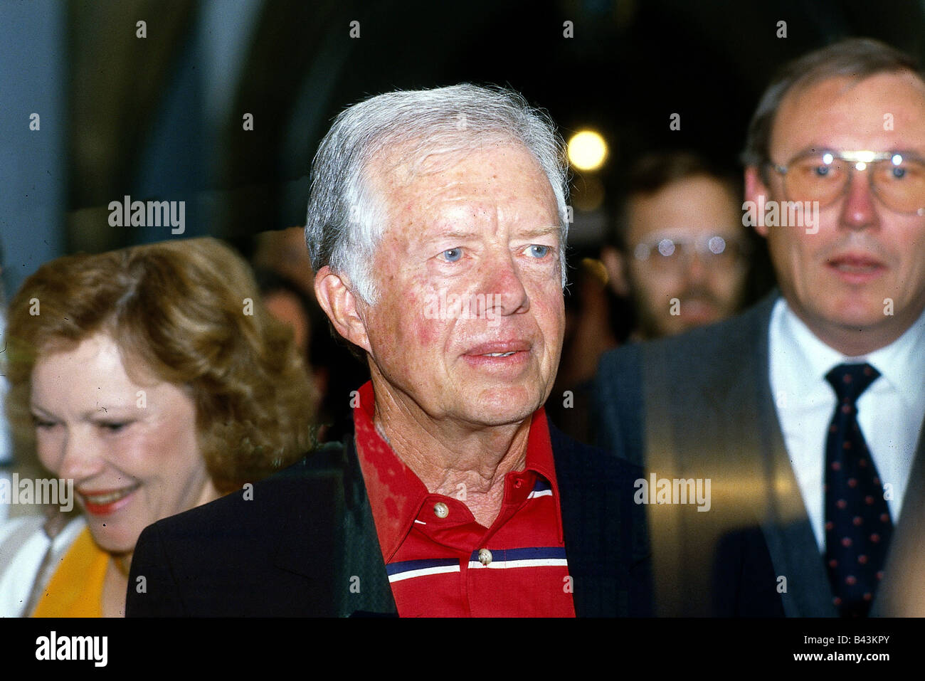 Carter, James "Jimmy" * 1.10.1924, American politician (Dem.), half ...