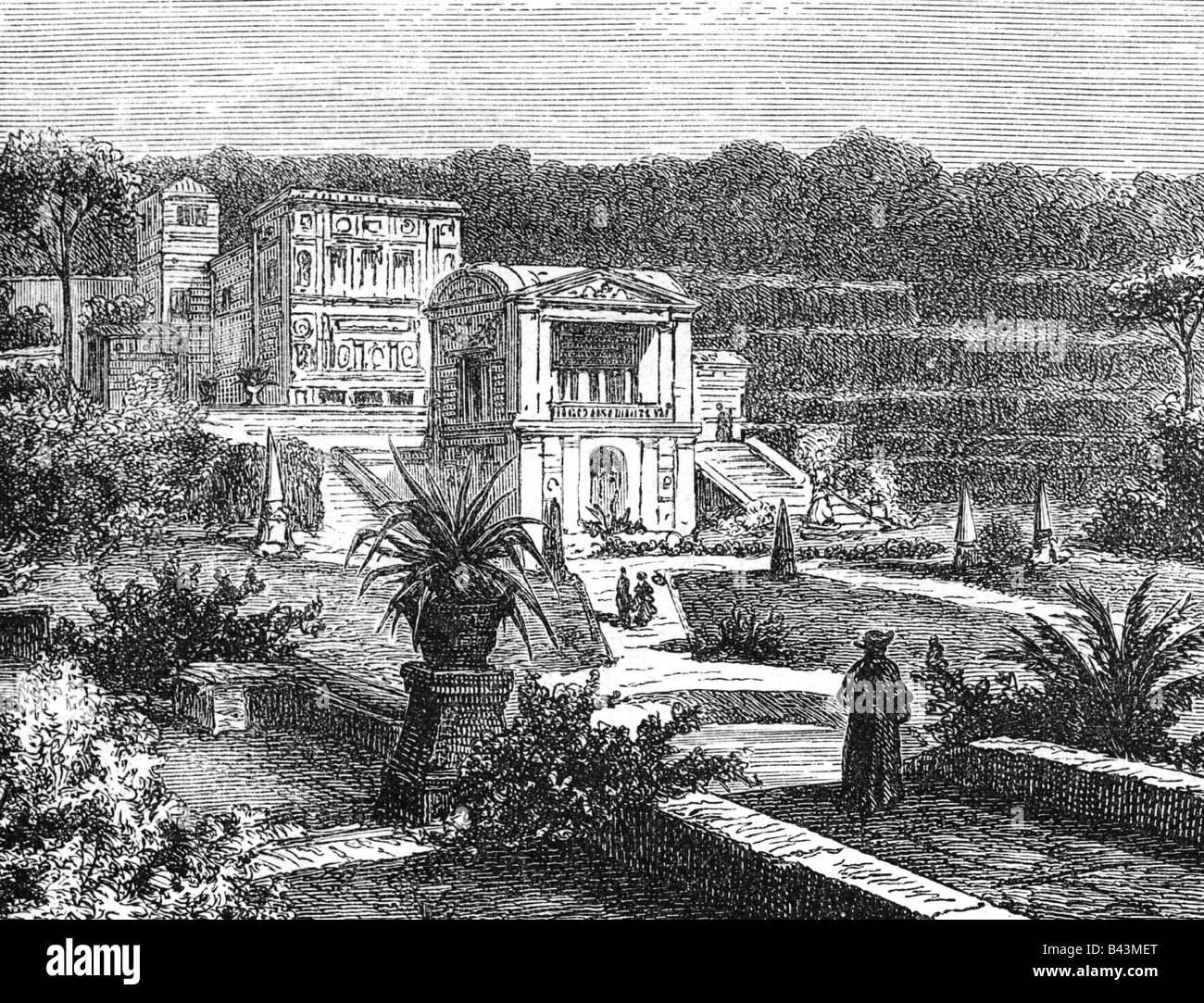 geography / travel, Italy, Rome, Vatican, vatican garden, Casino Pio IV ...