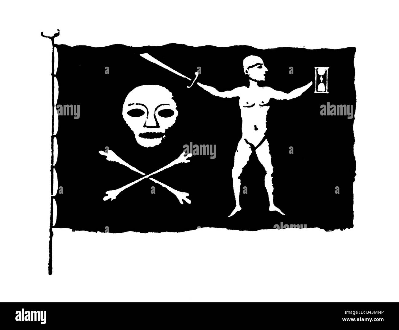 Pirate flags hi-res stock photography and images - Alamy