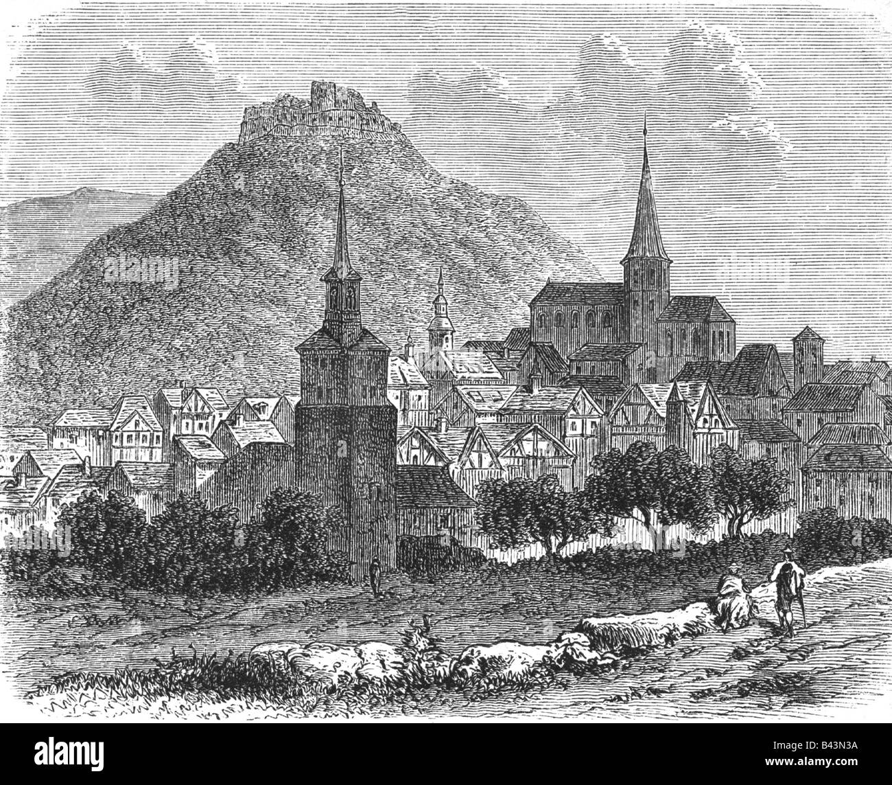 City tower baden Black and White Stock Photos & Images - Alamy