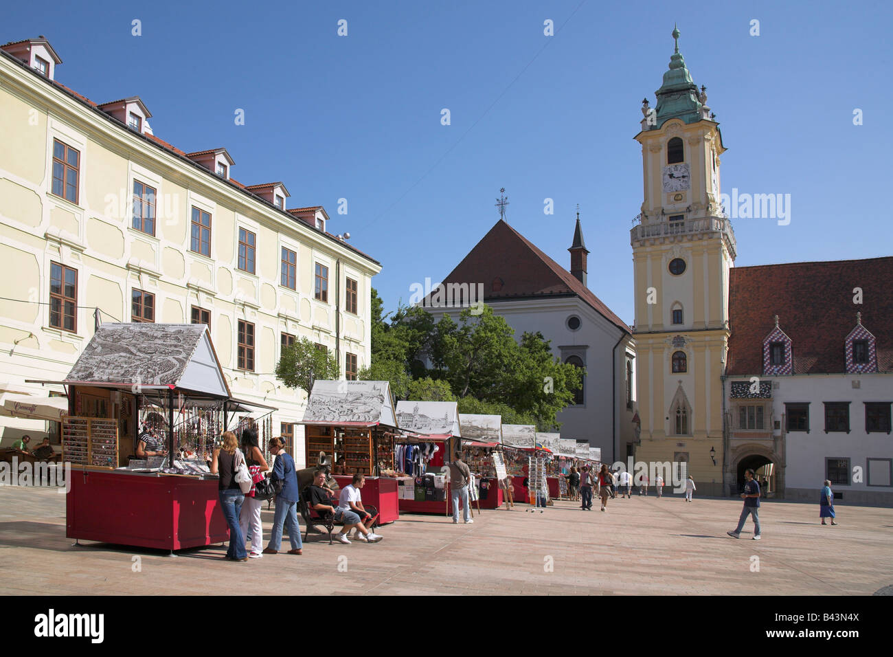 Bratislava street market hi-res stock photography and images - Alamy