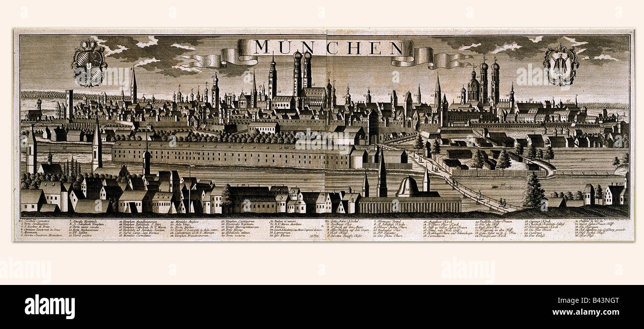 geography / travel, Germany, Munich, city views / city scapes, Eastern ...