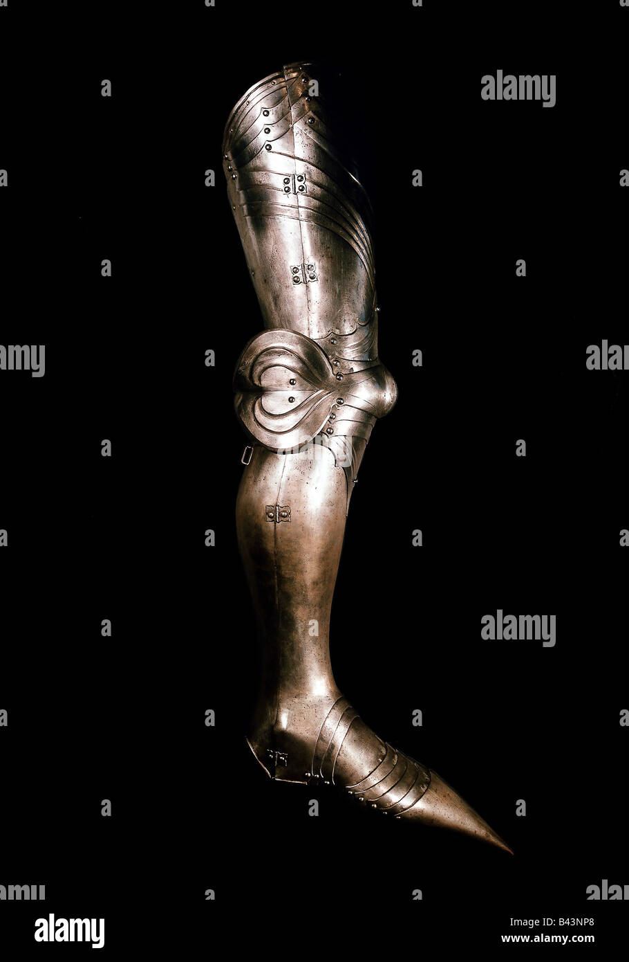 weapons / arms, defensive arms, armour, leg armour and sabaton ...