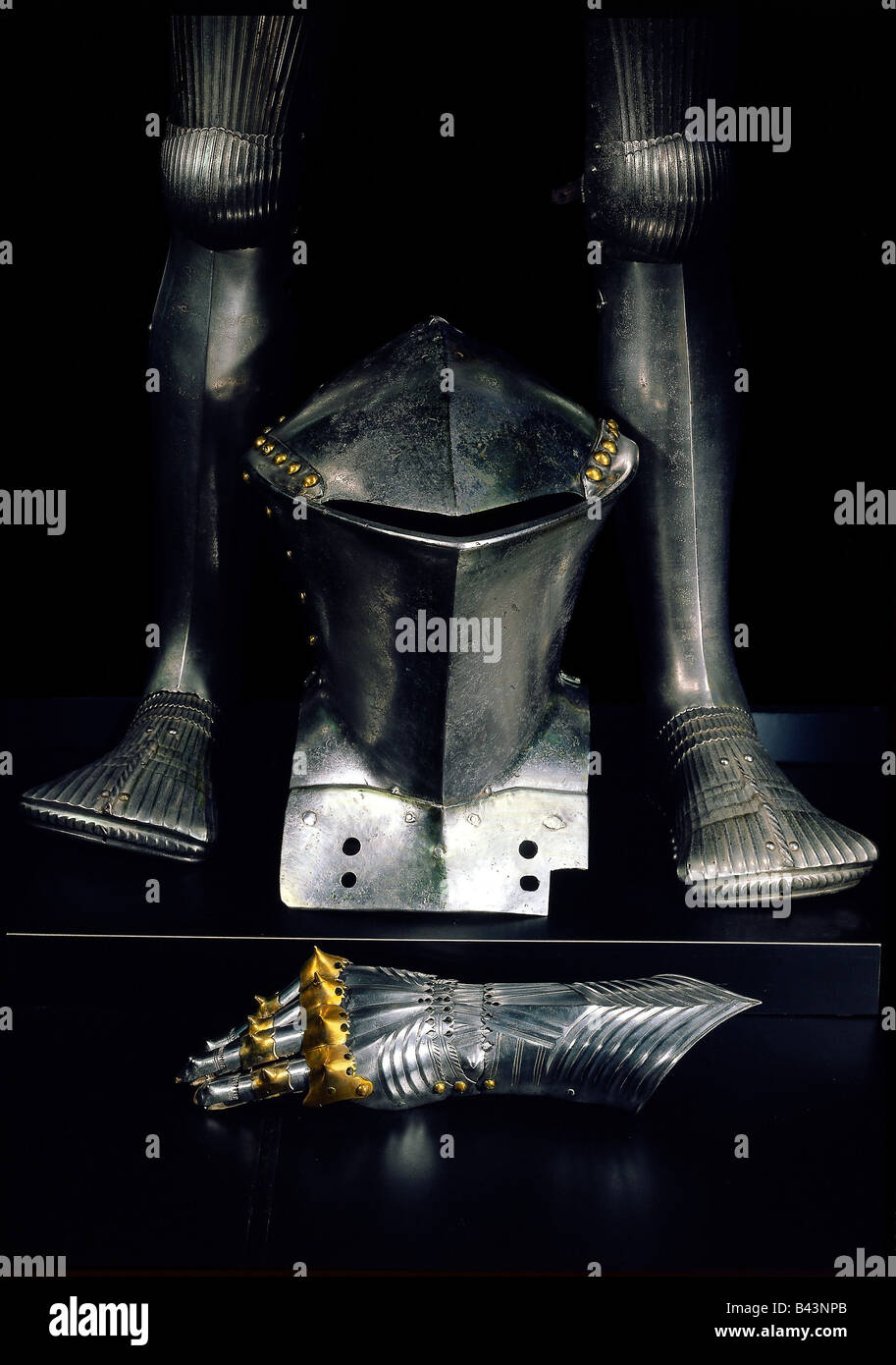 weapons / arms, defensive arms, armour, jousting helmet, Germany, circa ...