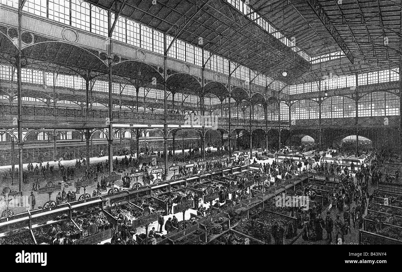 19th century market hall hi-res stock photography and images - Alamy