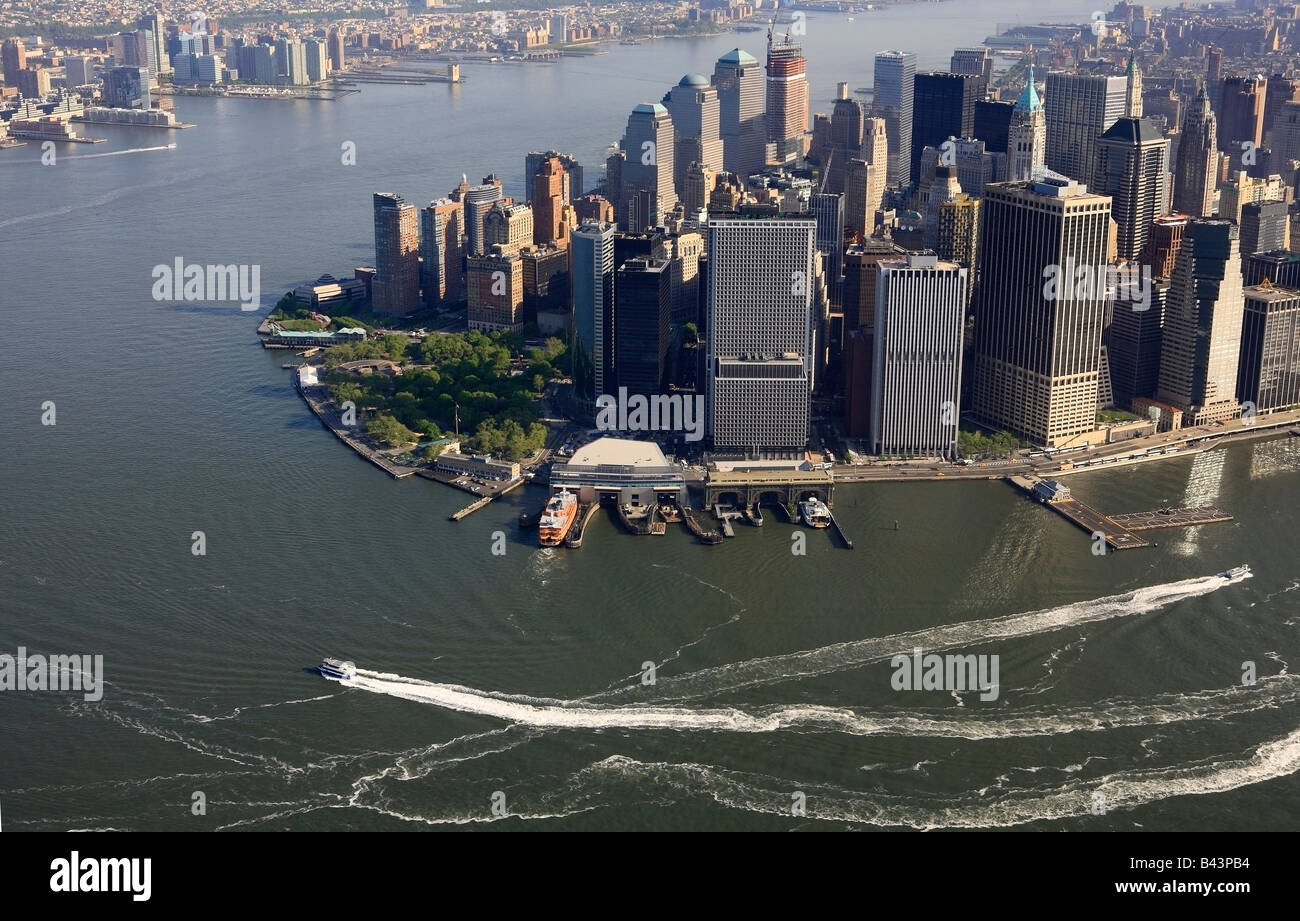 Ground zero aerial view hi-res stock photography and images - Alamy