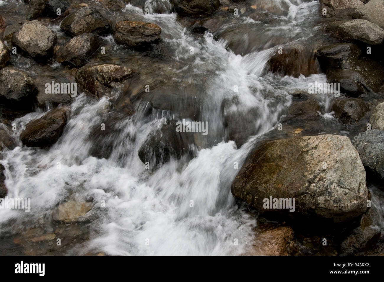Gable Beck at the foot of Great Gable, Wasdale Head, Lake District ...