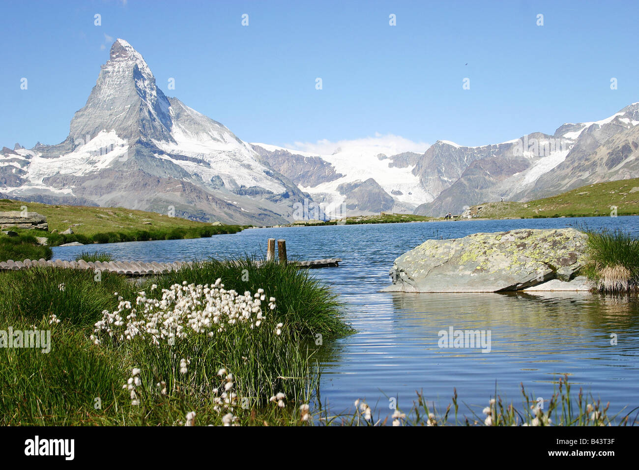 Switzerland - Matterhorn alps mountain Stock Photo - Alamy