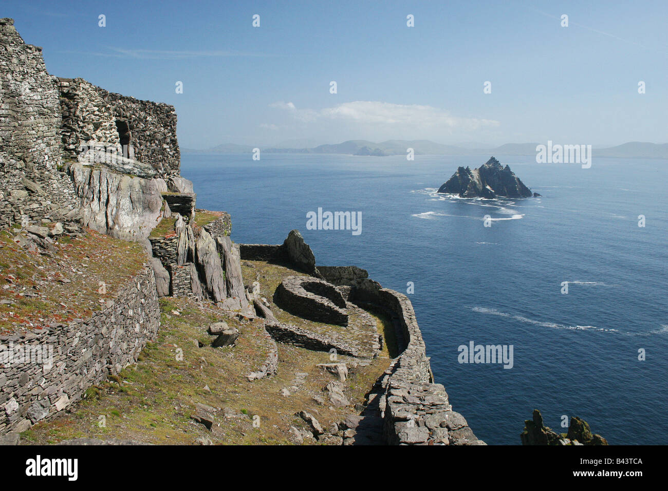Ireland - Western coast: skellig islands Stock Photo - Alamy