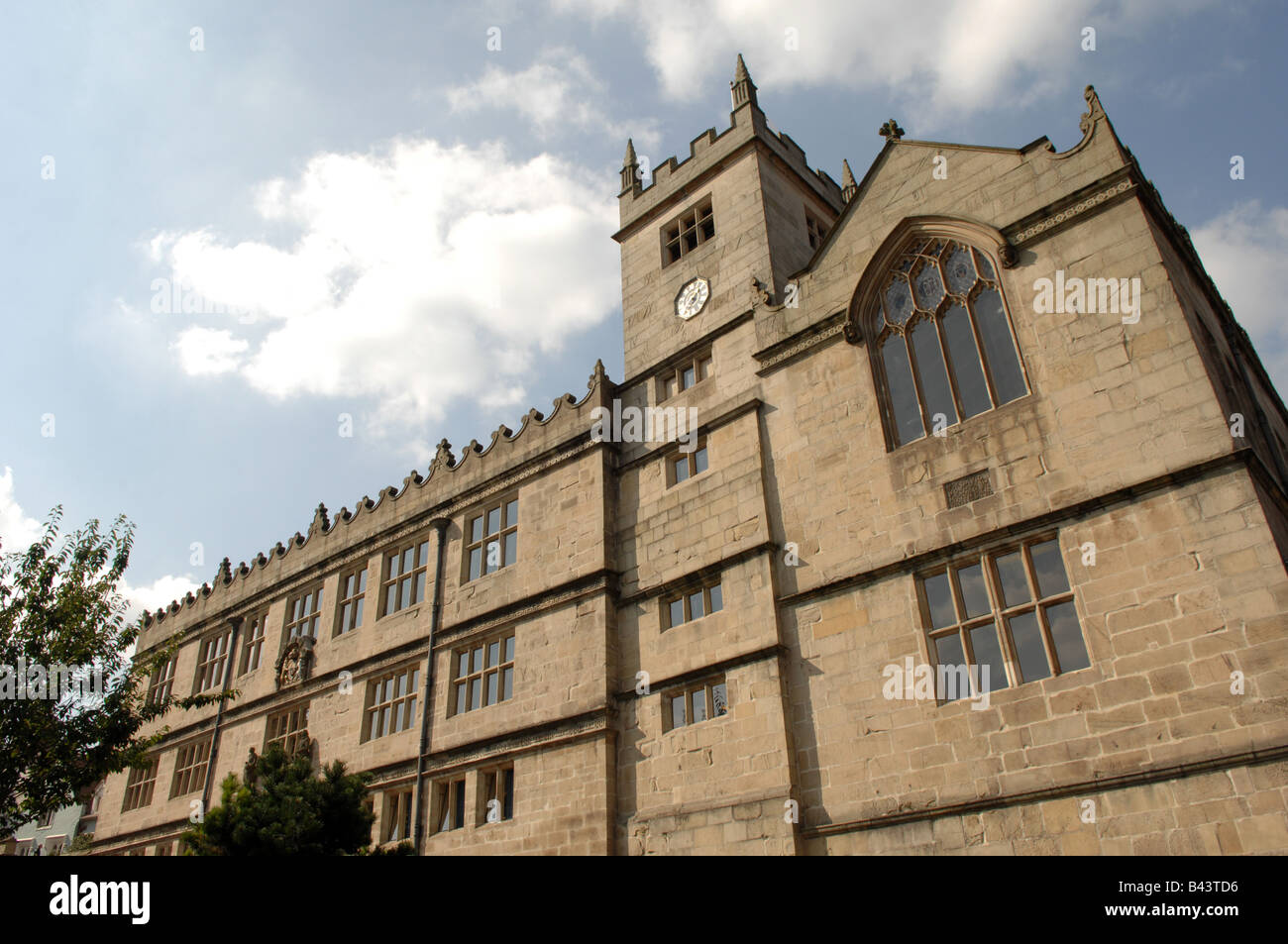 Castle Gates Library in Shrewsbury Shropshire England Uk Stock Photo ...