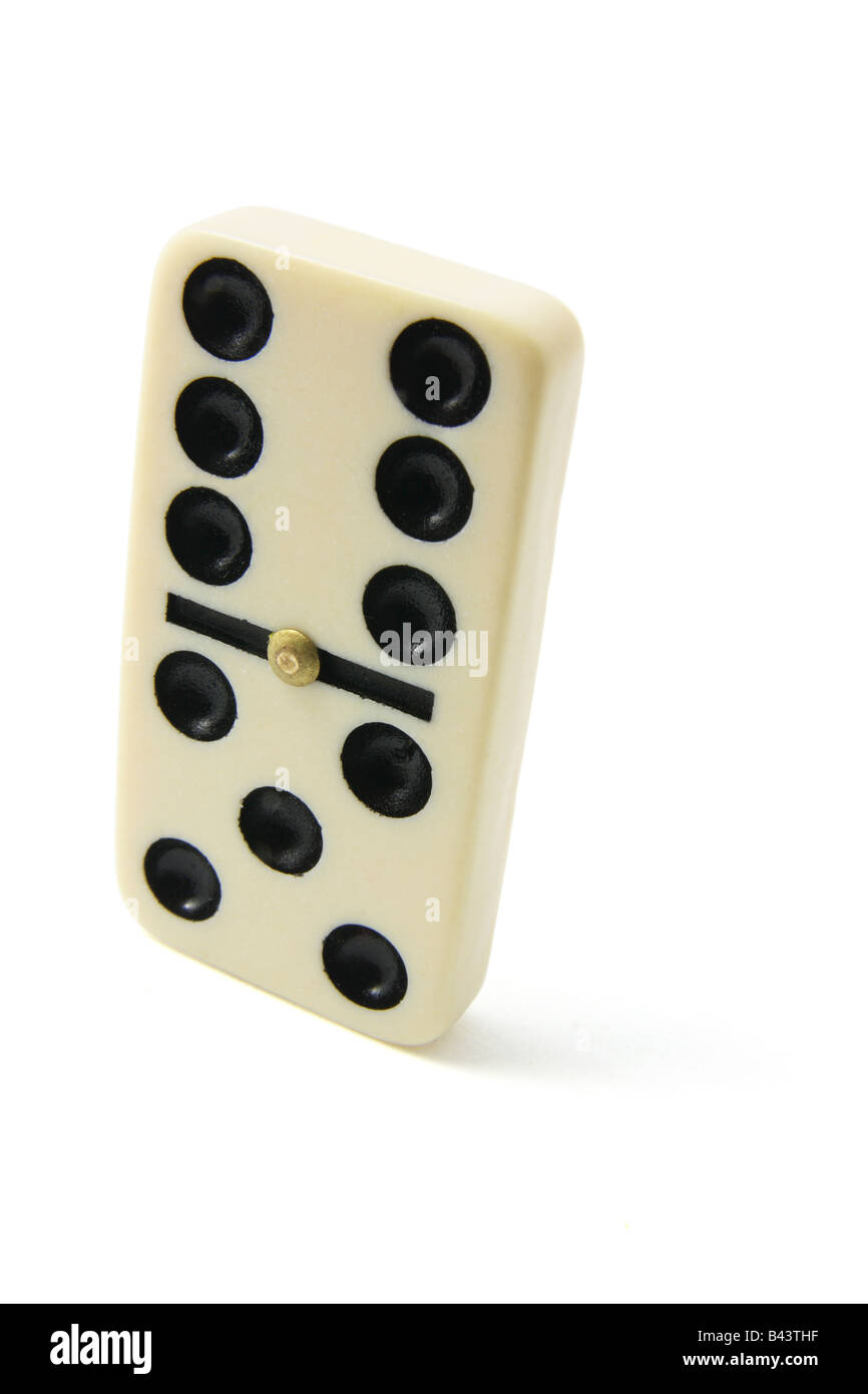Domino tile Cut Out Stock Images & Pictures - Alamy
