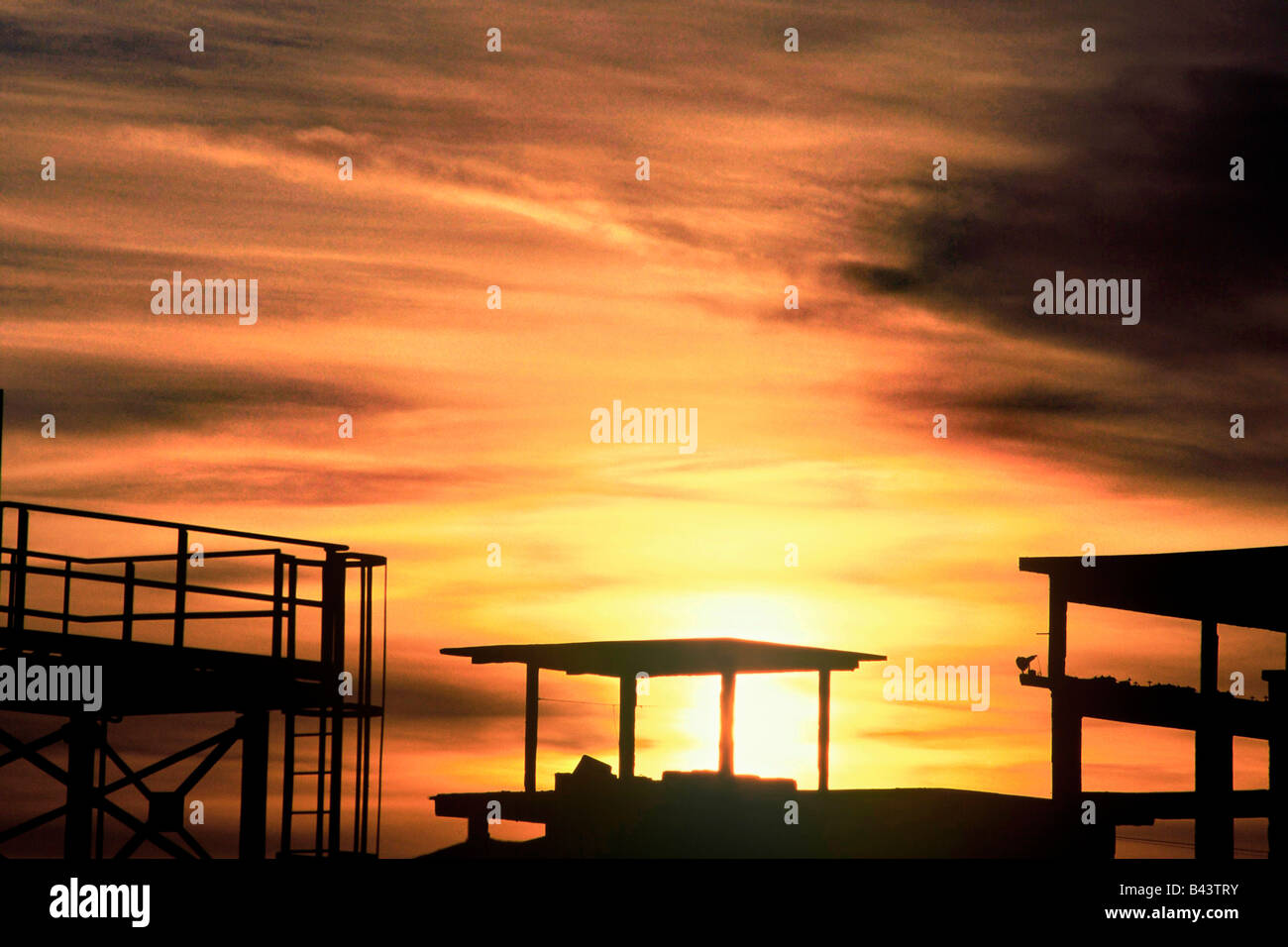 modern temple abandoned farm Stock Photo - Alamy
