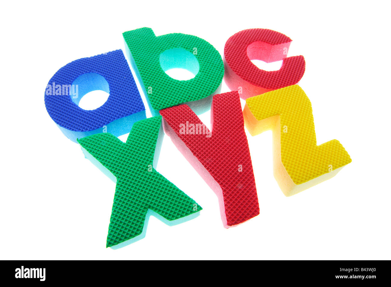 All alphabets and letters Cut Out Stock Images & Pictures - Alamy