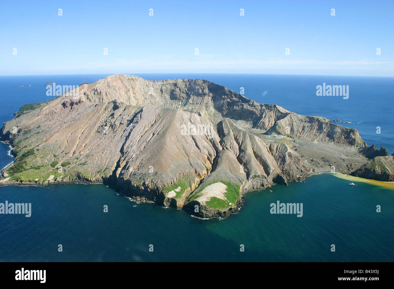 New Zealand - White Island Stock Photo - Alamy
