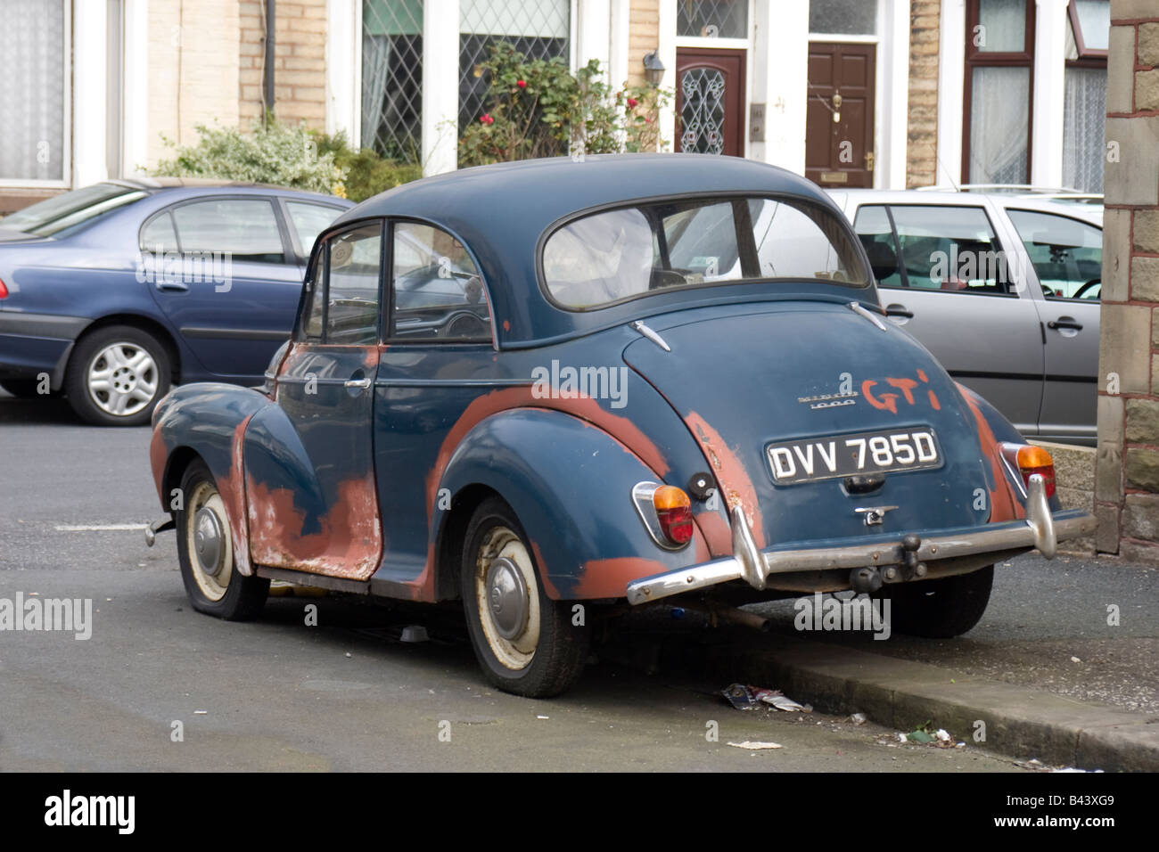 1966 Morris Minor 1000 - GTi !, Nelson, Lancashire, UK Stock Photo - Alamy