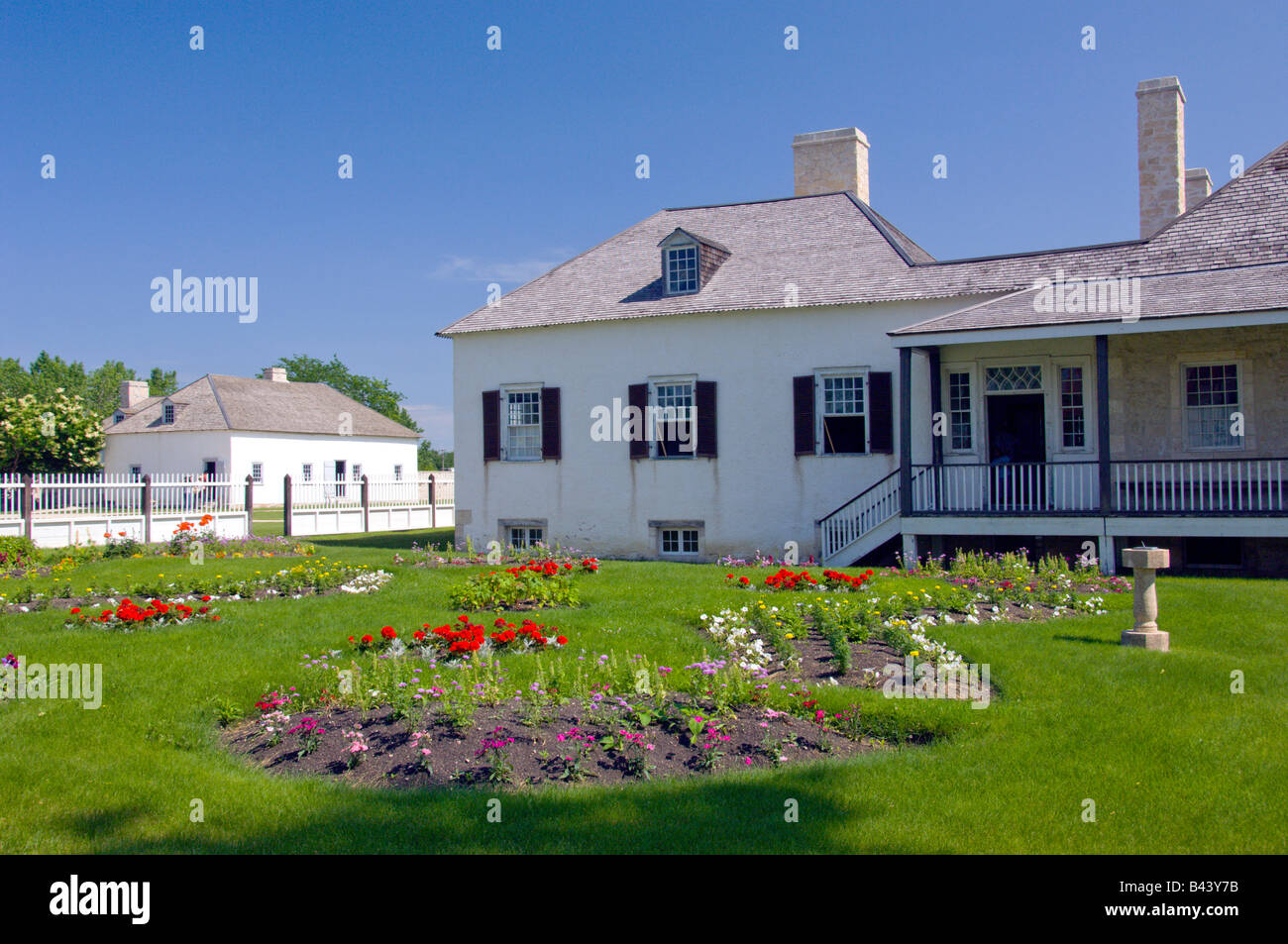 Lower Fort Garry National Historic Park near Selkirk Manitoba Canada ...