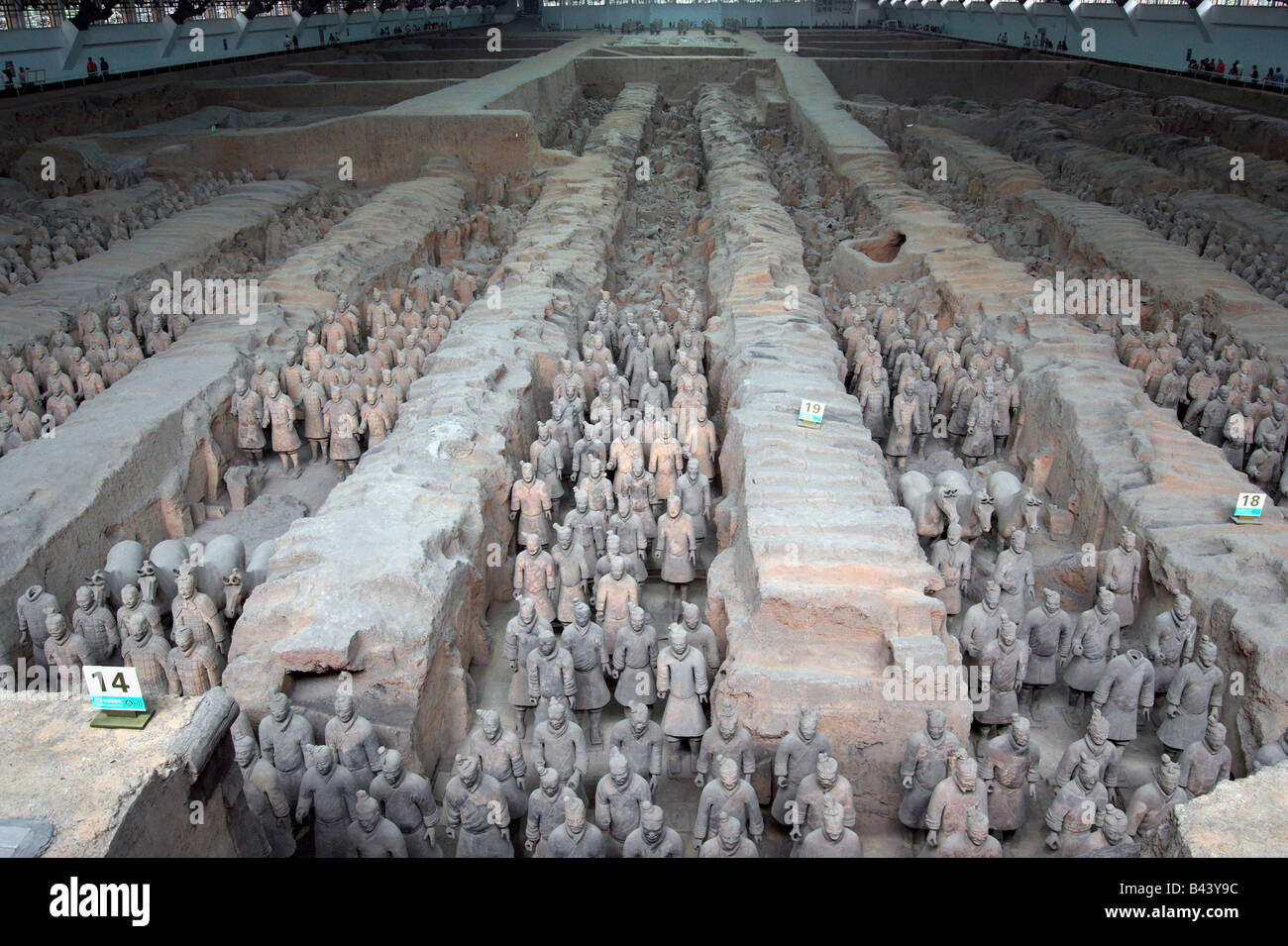 Xian Terracotta Warriors Map at Julian Fairfield blog