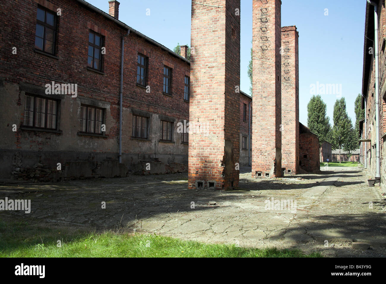 Cell blocks Auschwitz Concentration Camp UNESCO World Heritage Site ...