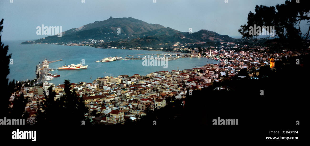 Zante town view hi-res stock photography and images - Alamy
