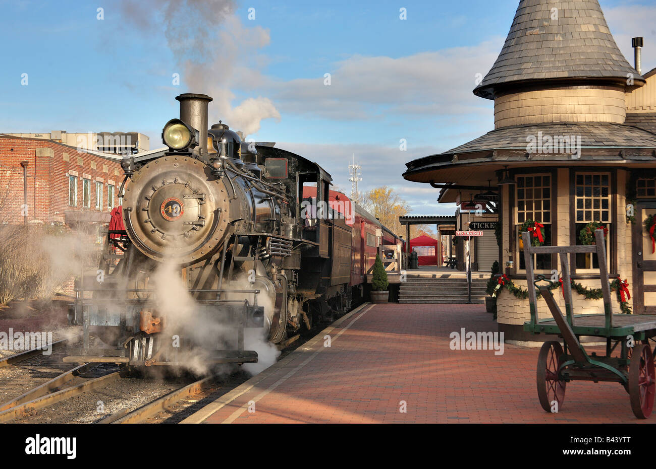 Pennsylvania train station new hope hi-res stock photography and images ...