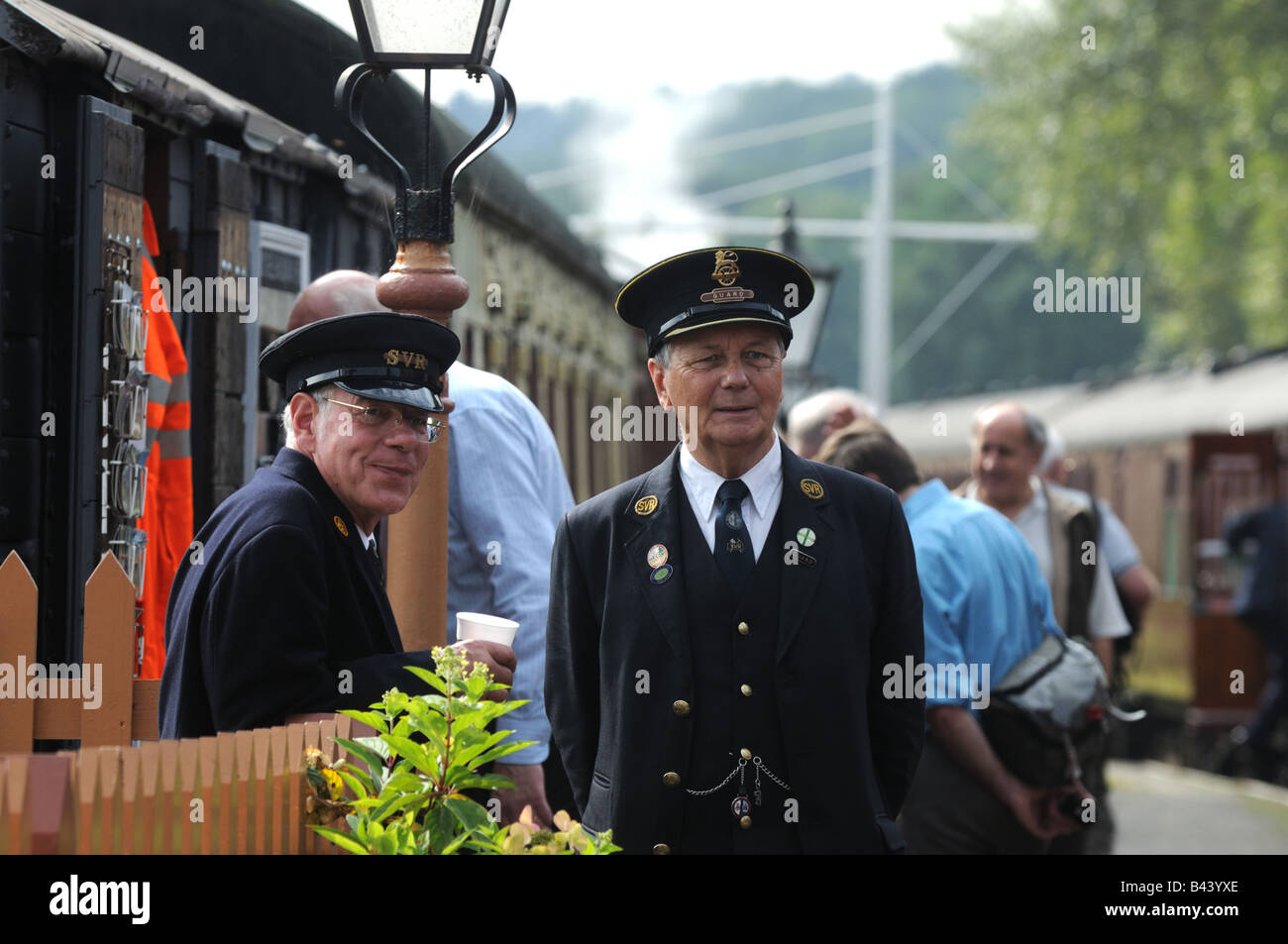 Train conductors hi-res stock photography and images - Alamy