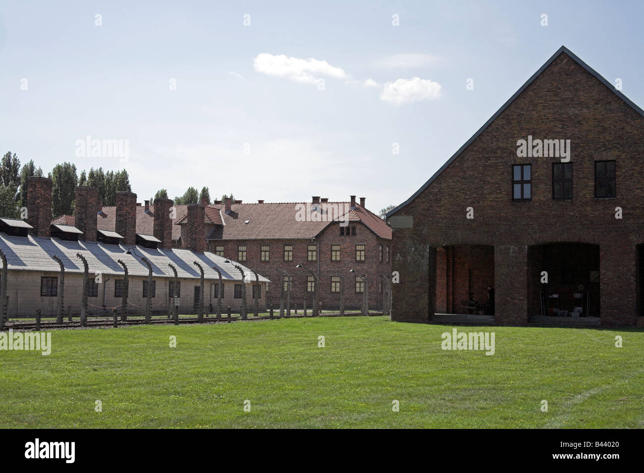 Cell blocks Auschwitz Concentration Camp UNESCO World Heritage Site ...