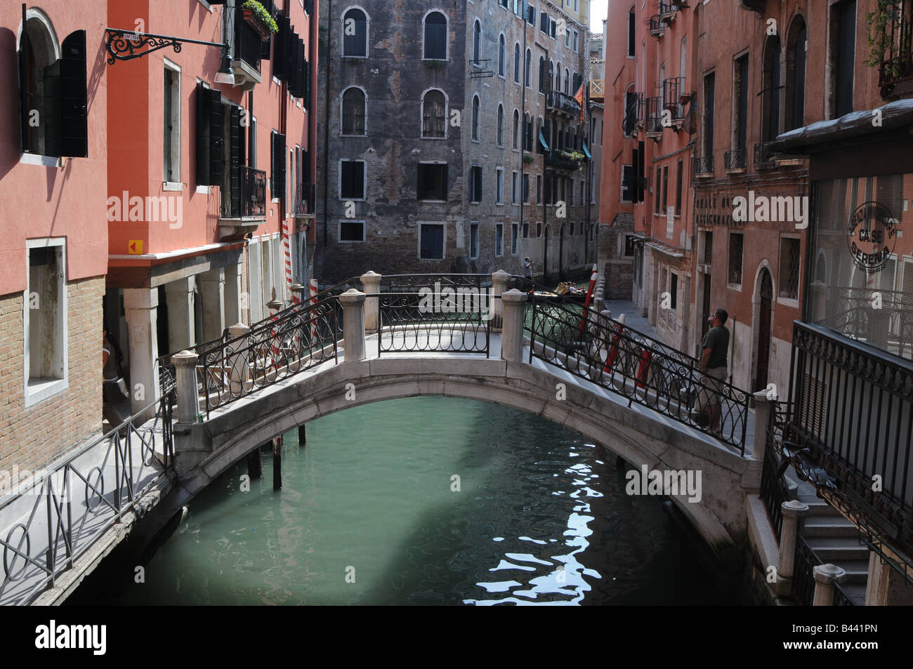 a bridge in Venice Italy Stock Photo - Alamy
