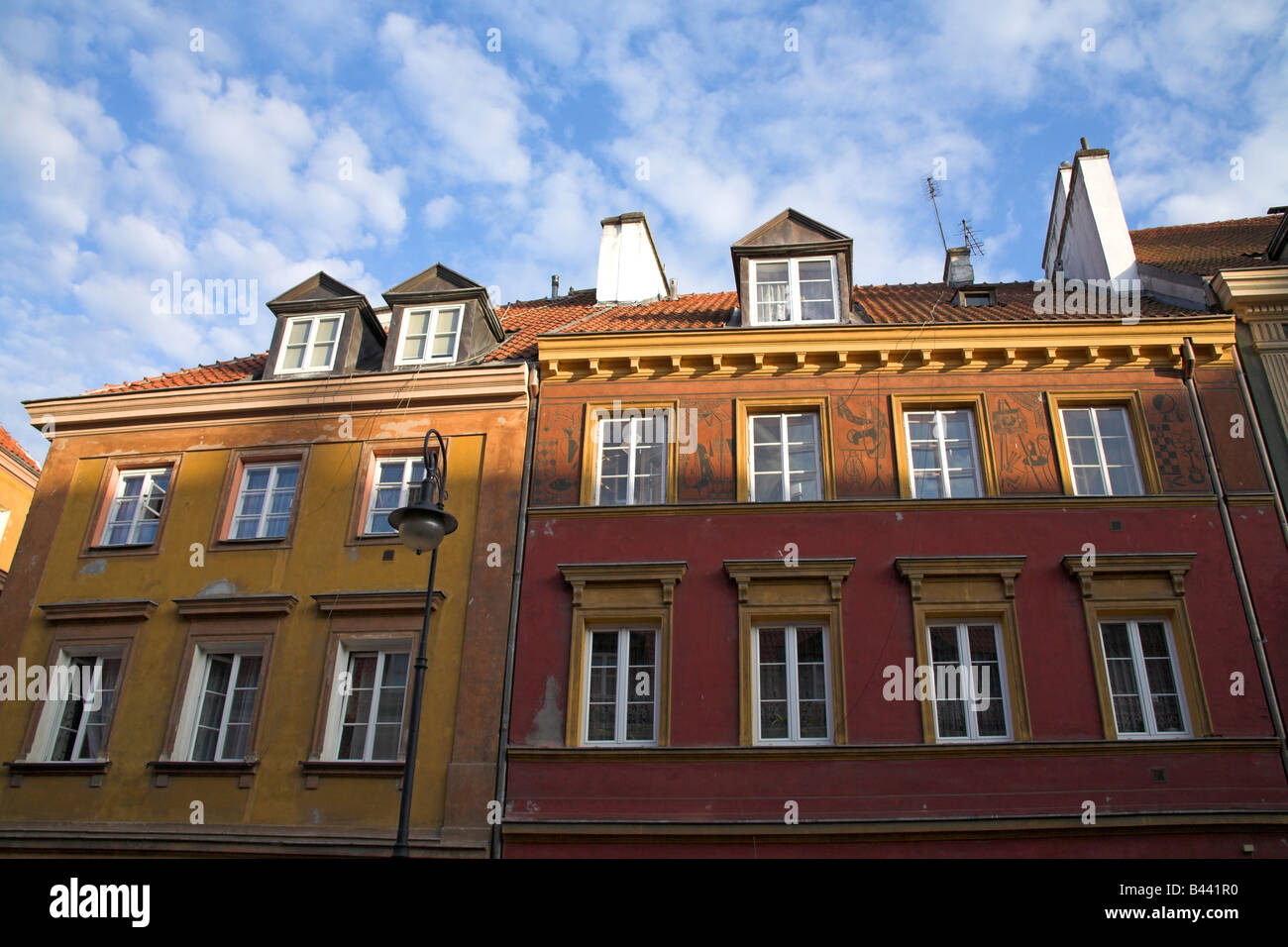 historical buildings in Warsaw, Poland Stock Photo - Alamy