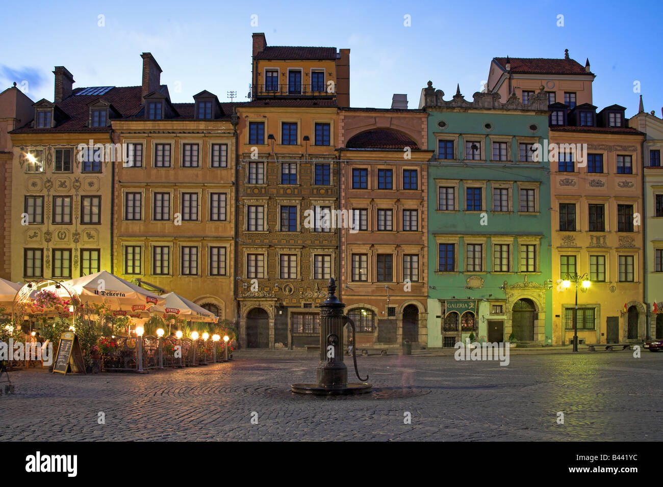 historic buildings in Old Town Market Square Stock Photo - Alamy