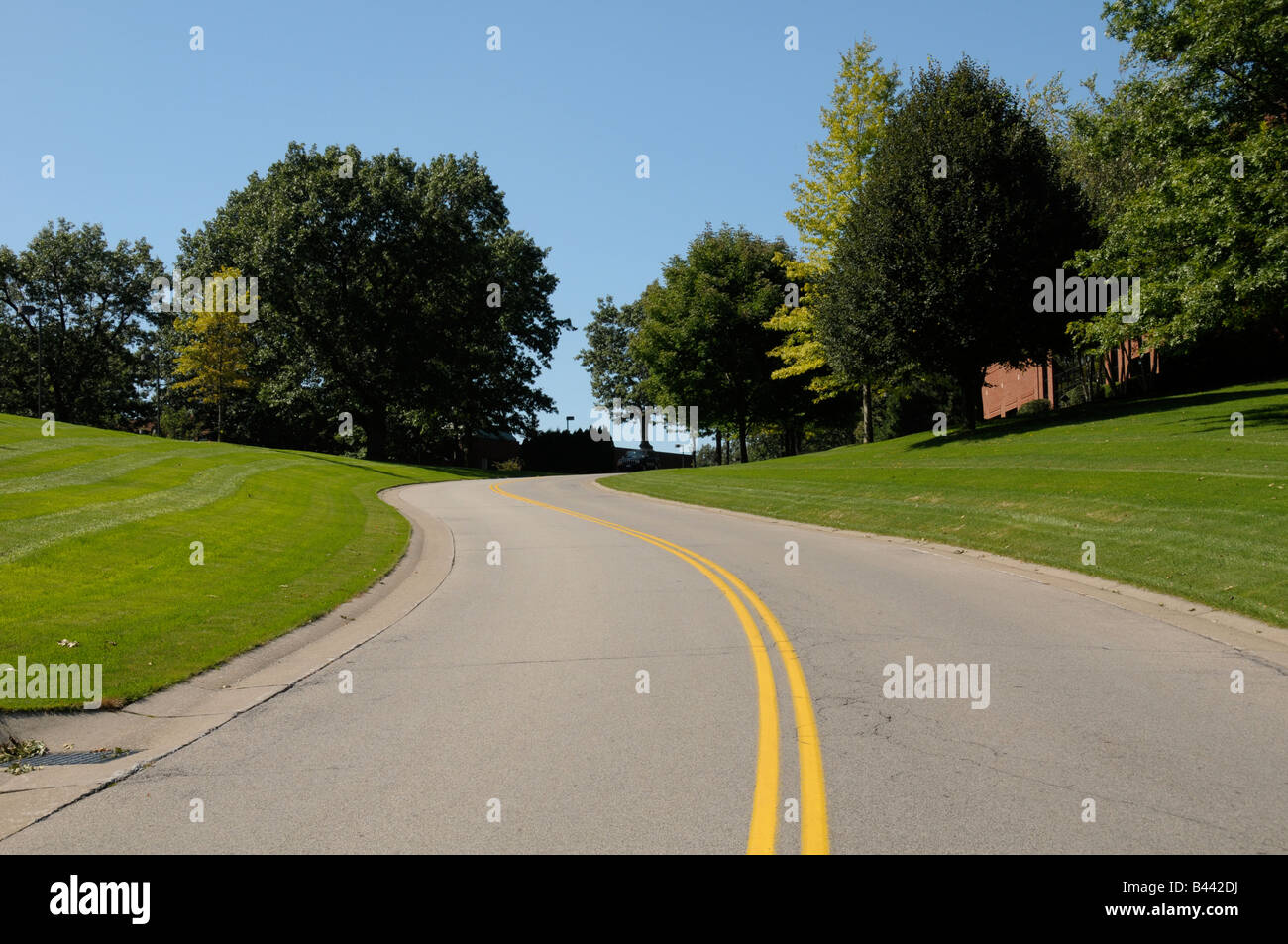 Rural motorway hi-res stock photography and images - Alamy