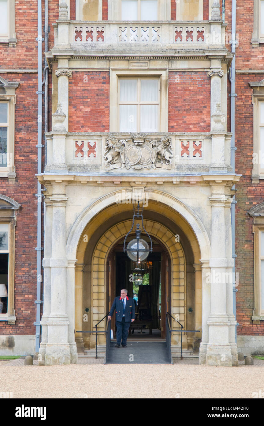 East elevation detail of Sandringham House , Sandingham, Norfolk ...