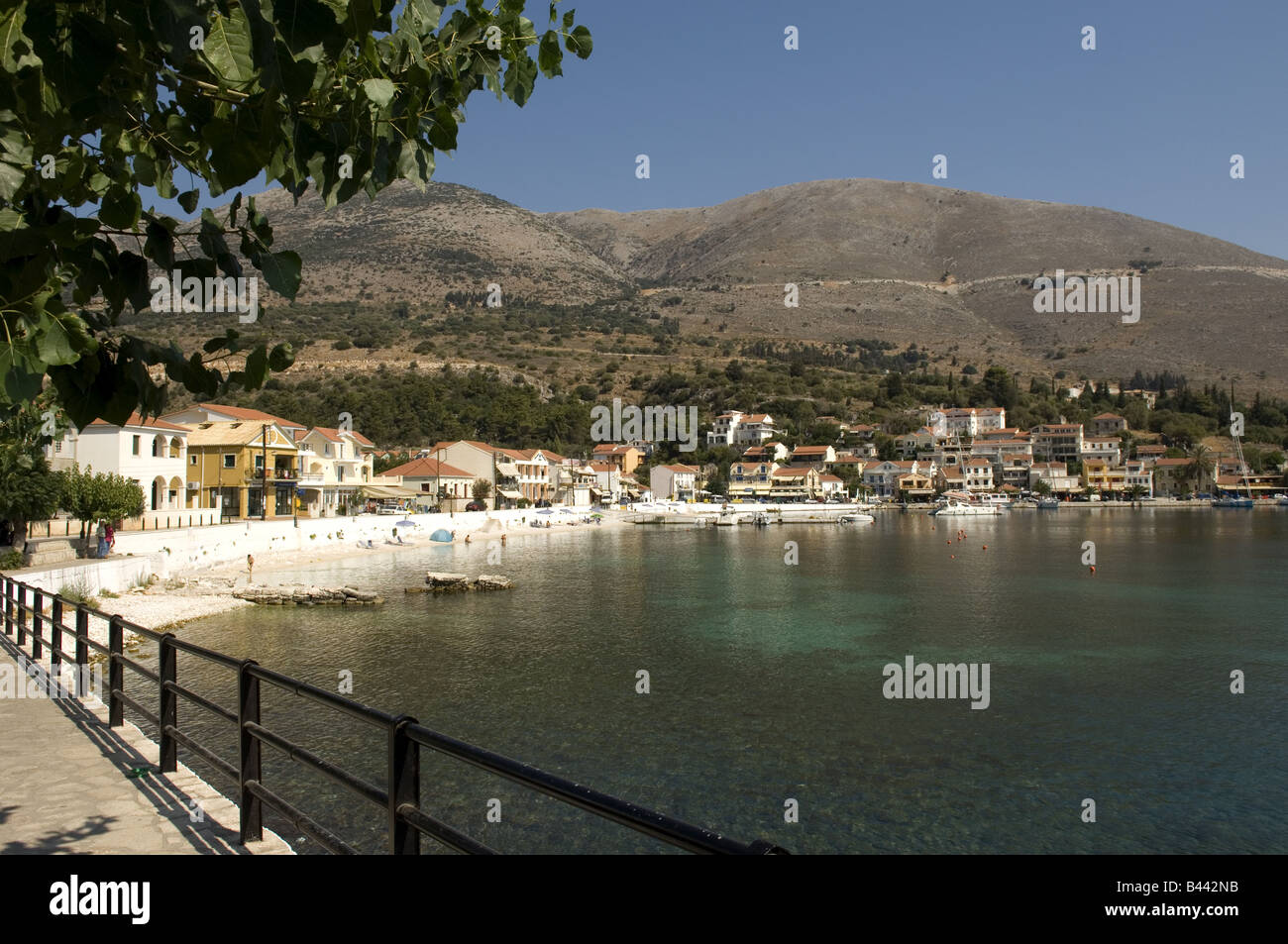 Agia Efimia Kefalonia Stock Photo - Alamy