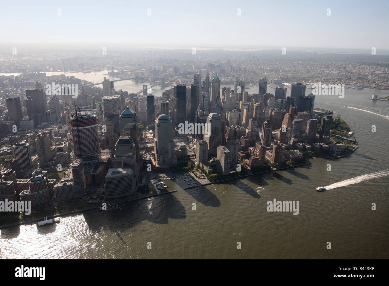 Ground zero aerial view hi-res stock photography and images - Alamy