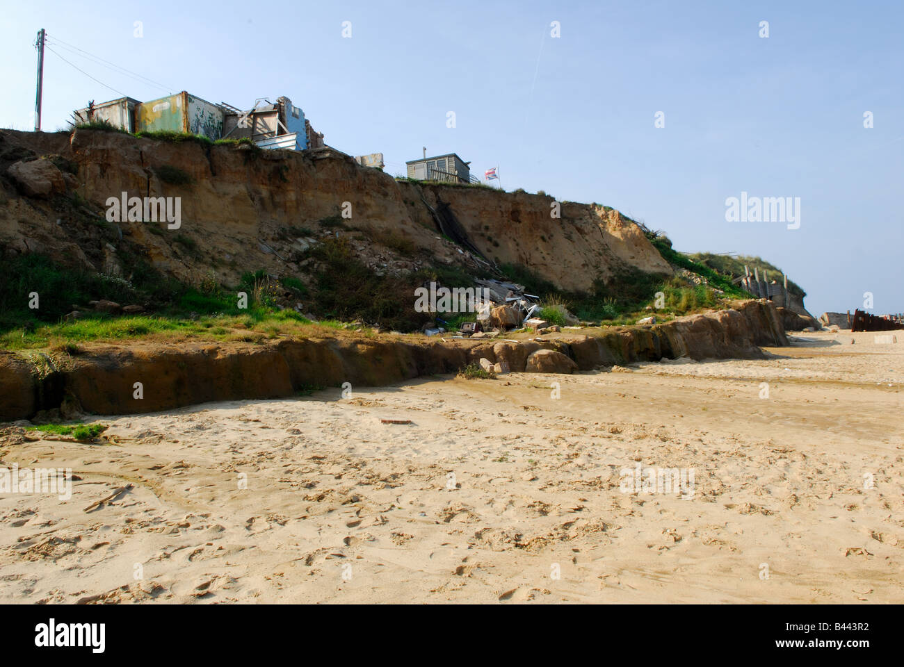 Happisburgh Norfolk England Stock Photo - Alamy