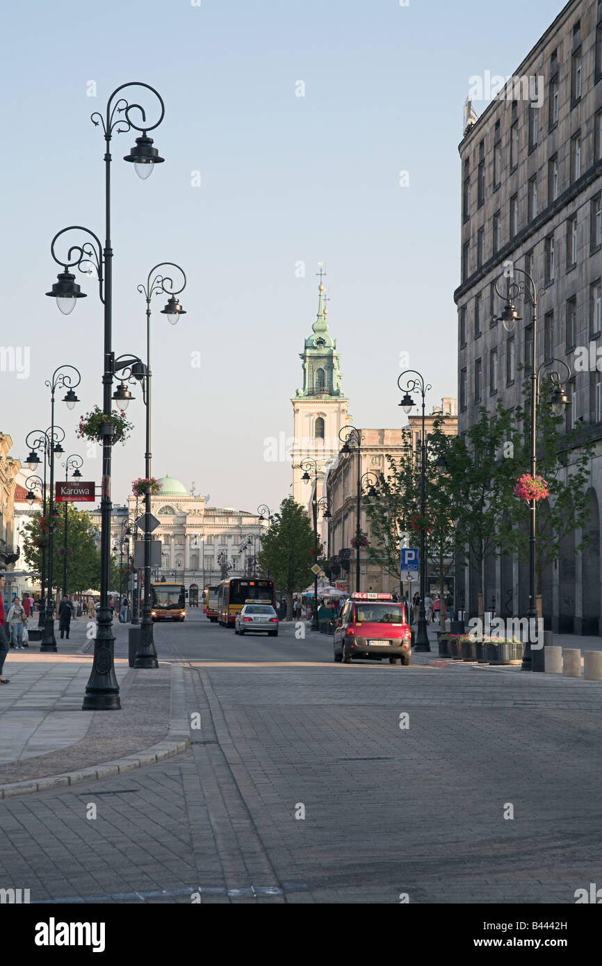 royal route , warsaw Stock Photo - Alamy