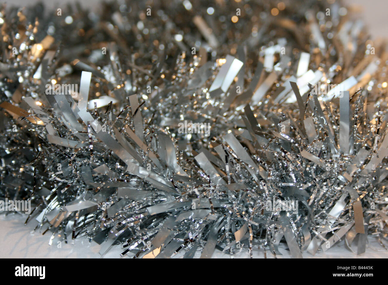 Silver tinsle hi-res stock photography and images - Alamy
