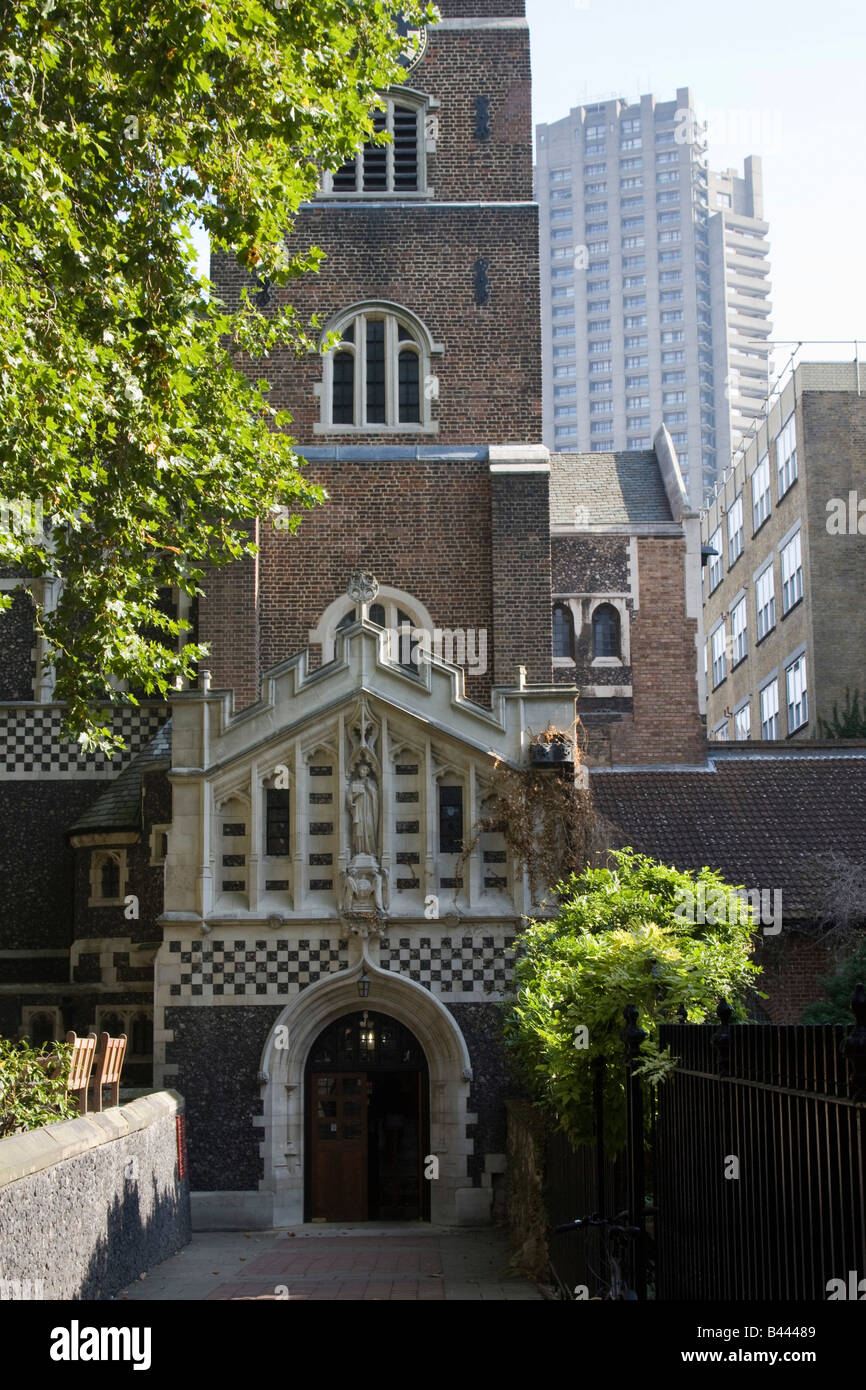 St Bartholomew the Great church city of london england uk gb Stock ...