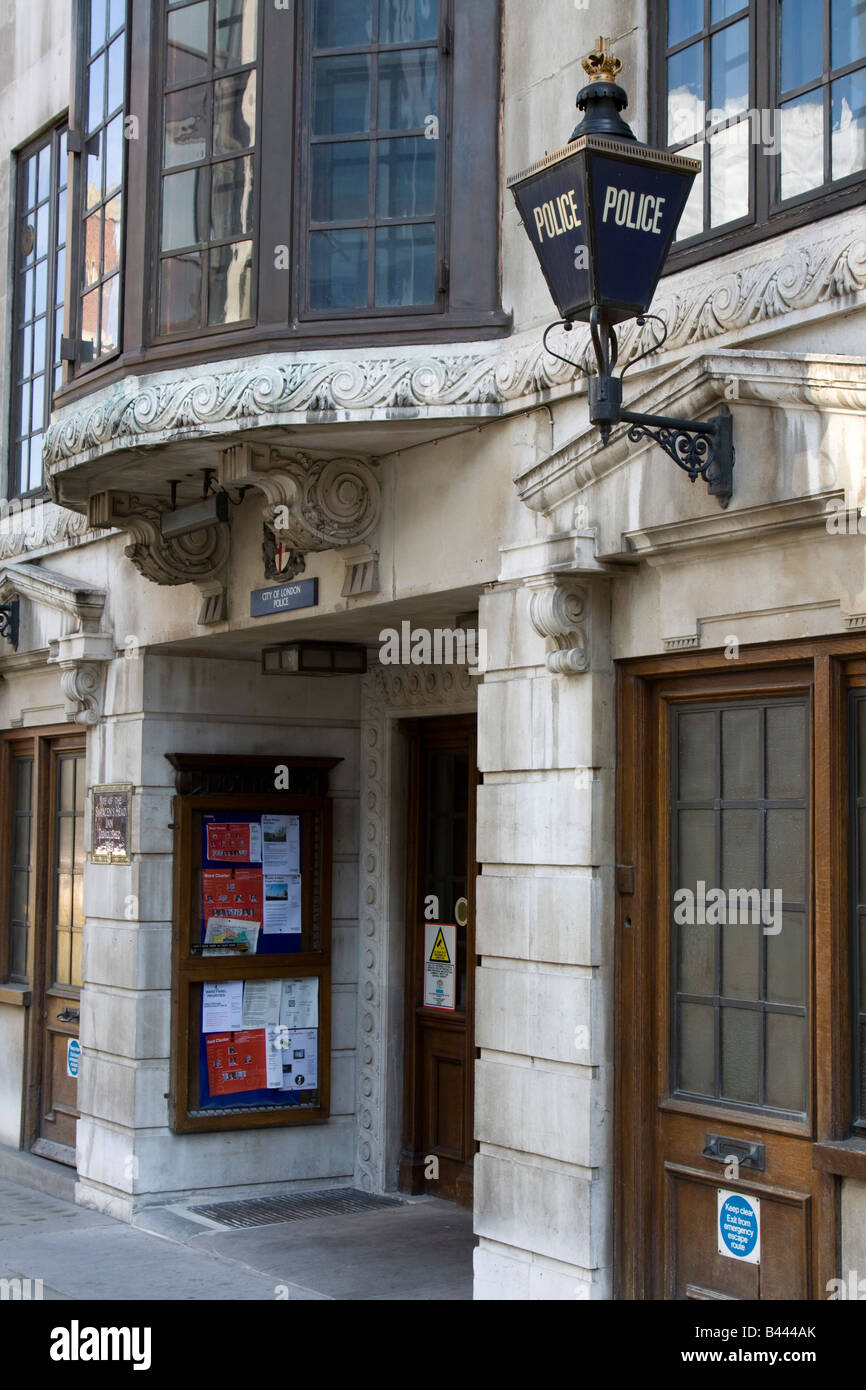 City of London Police Metropolitan snow hill city of london england uk ...