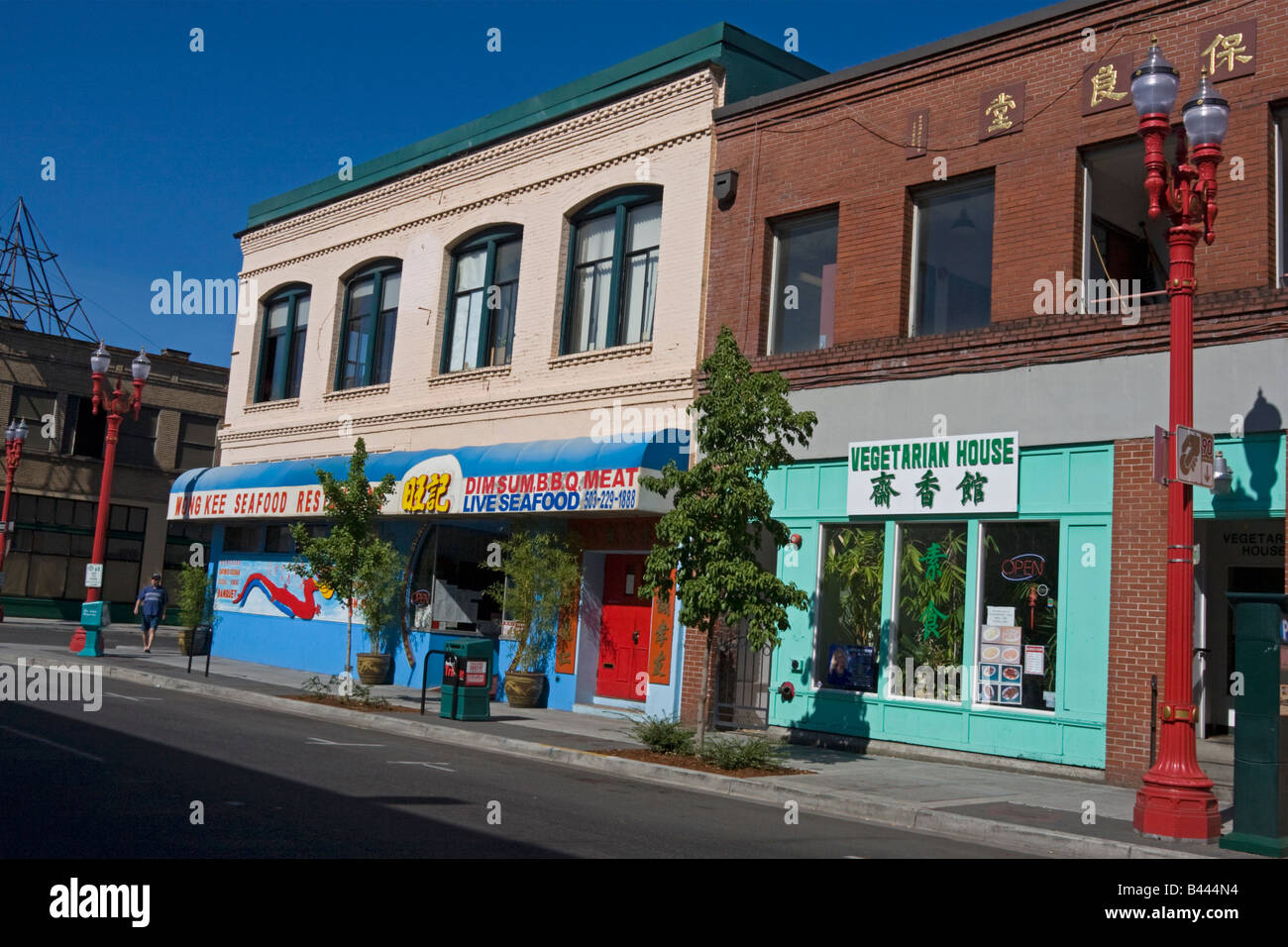 Portland chinatown hi-res stock photography and images - Alamy