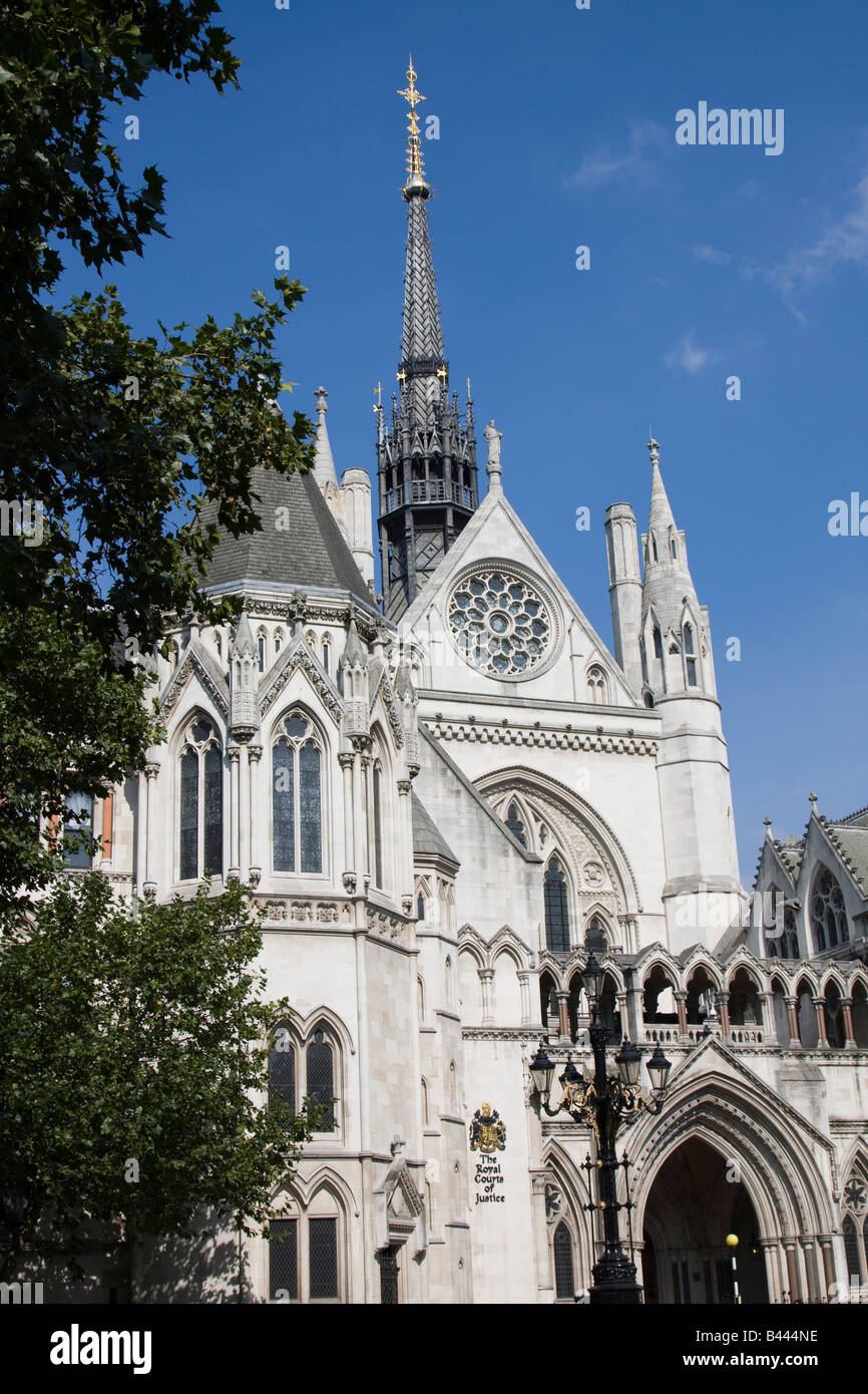 The Royal Courts of Justice, commonly called the Law Courts city of ...