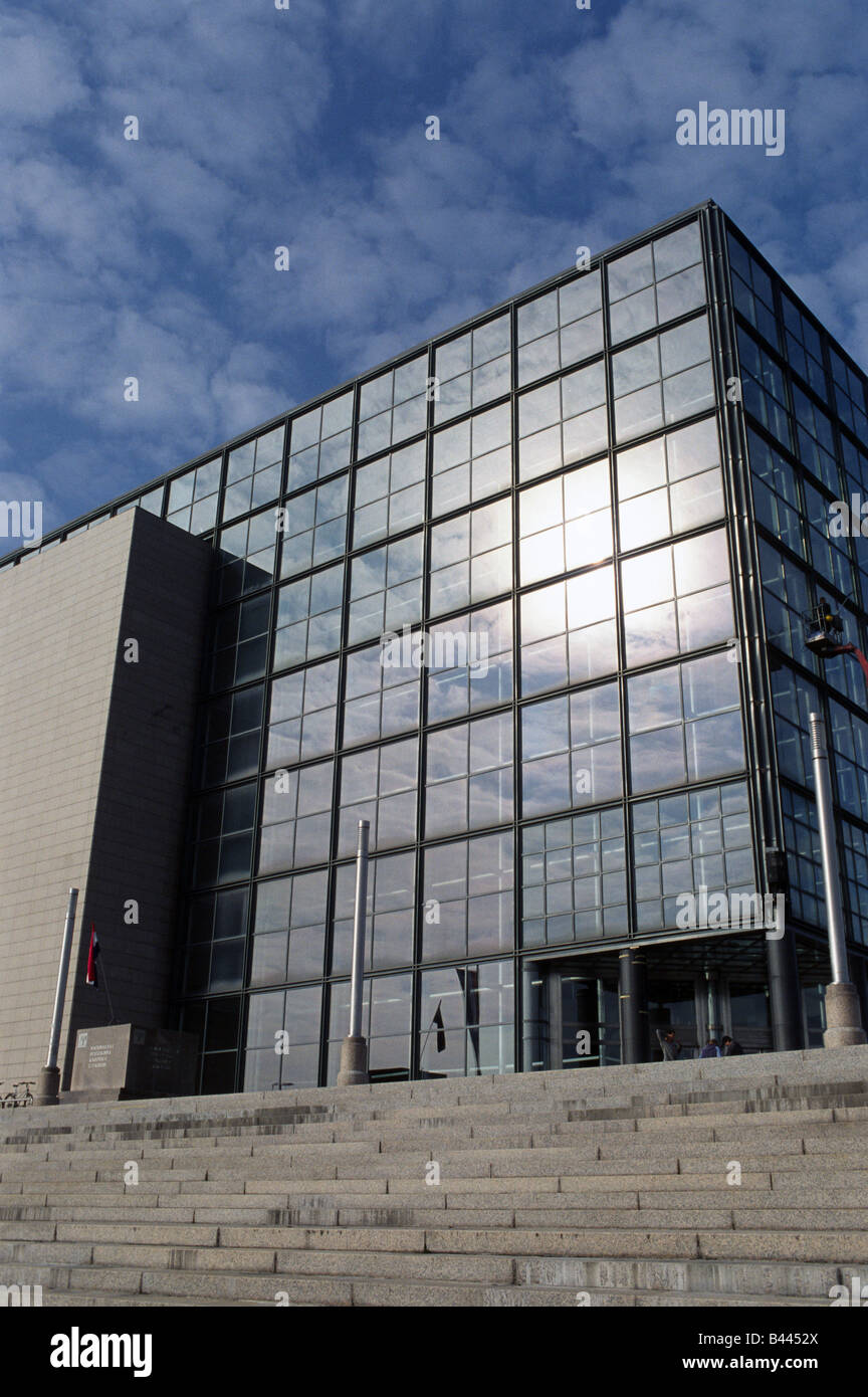 Croatian National Library Zagreb Croatia Stock Photo - Alamy