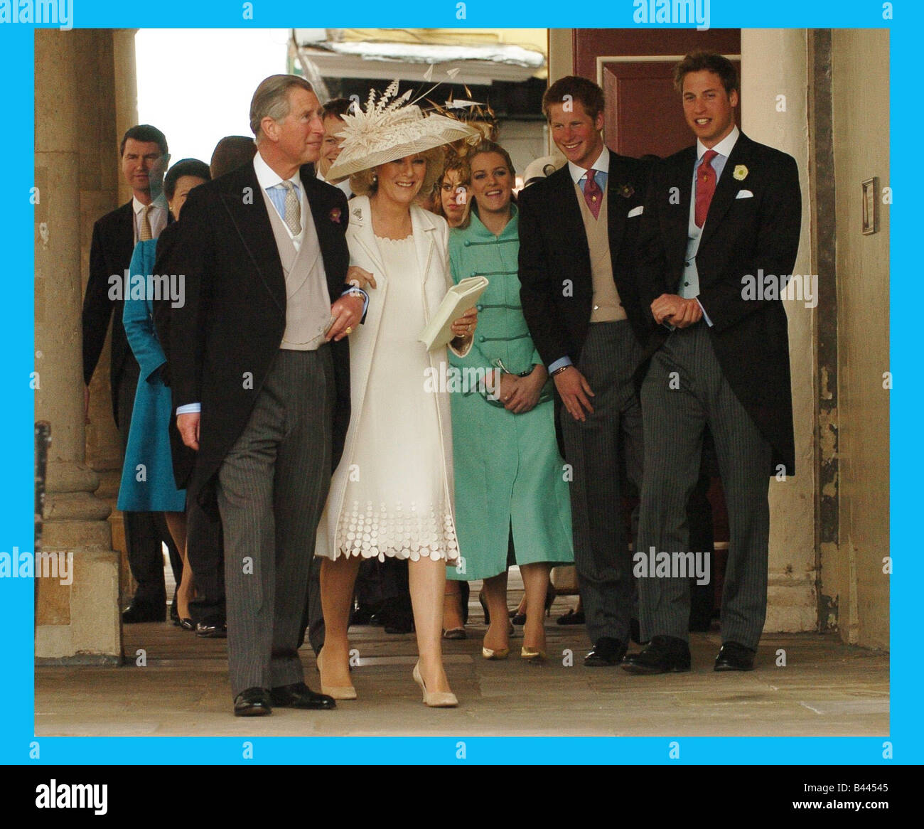 Wedding of HRH Charles the Prince of Wales and Camilla Parker Bowles at ...