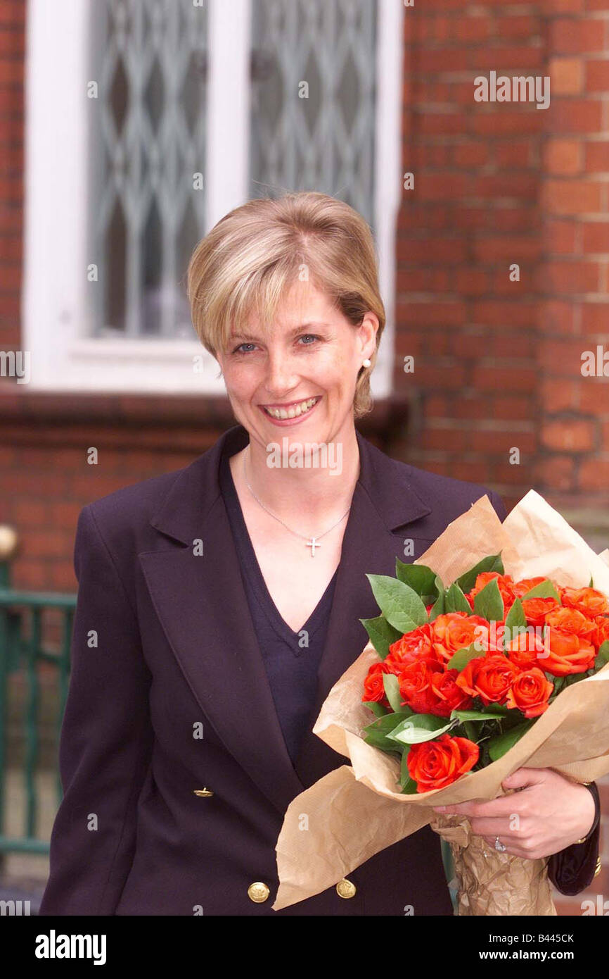 Sophie Rhys Jones Prepares for Royal Wedding leaving work for the last ...